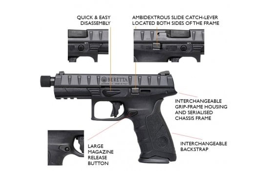 APX RDO FDE | Handguns Information | Beretta Australia APX RDO FDE | Handguns Information | Beretta Australia